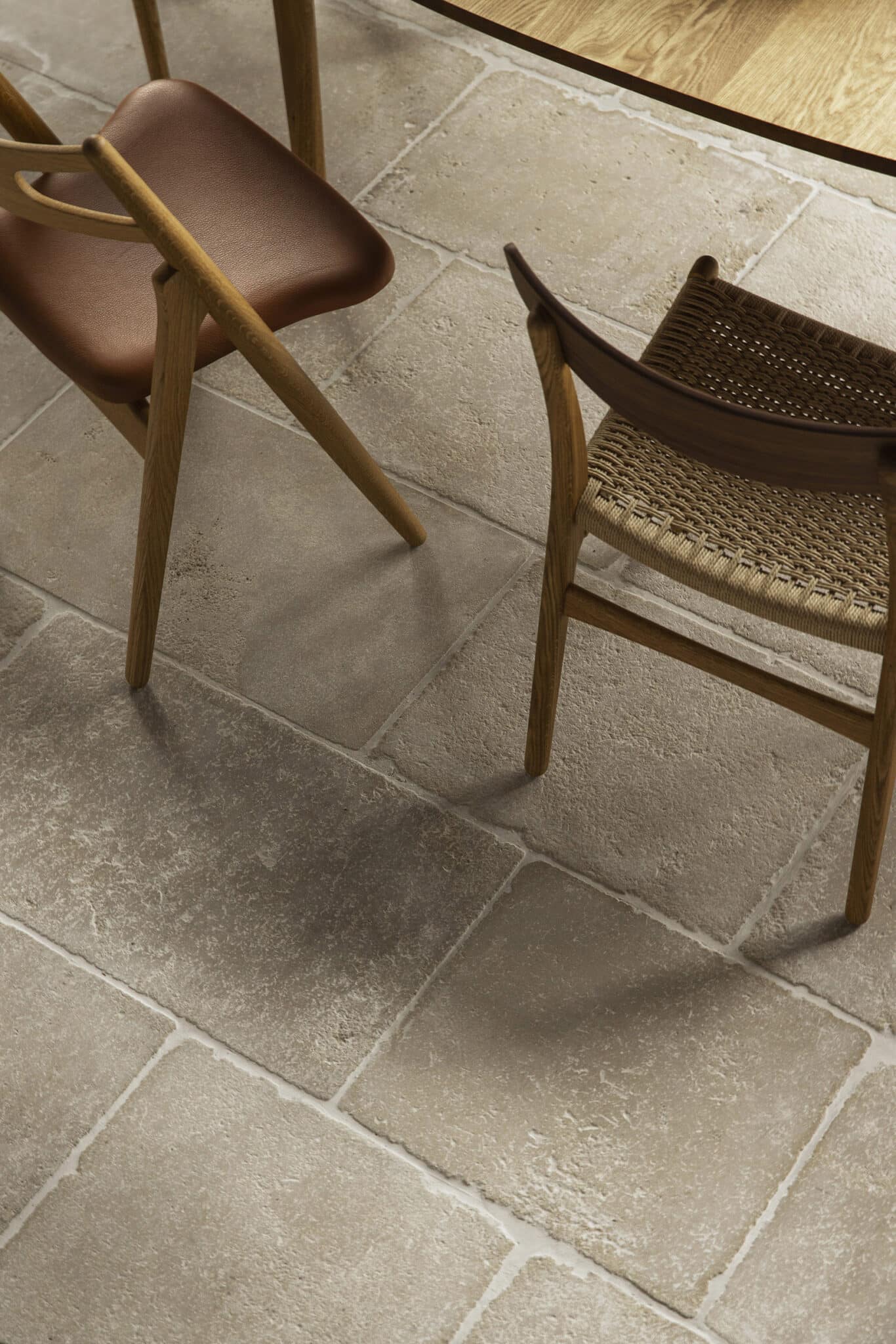 Bourgondische Dallen Mogador antiker Stein ~ Crafted Stone